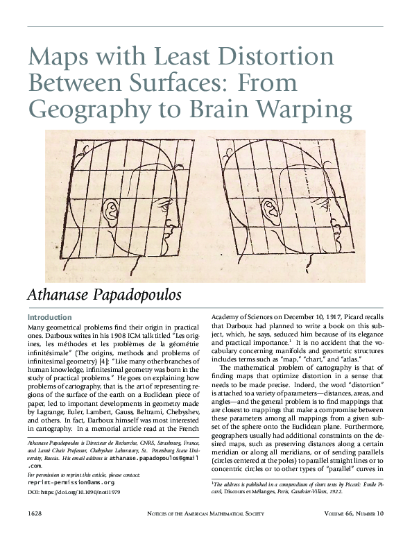 (PDF) Minimizing Distortion in Mapping Techniques