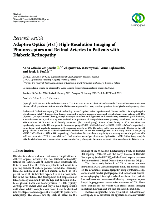 (PDF) Adaptive Optics (rtx1) High-Resolution Imaging of Photoreceptors ...