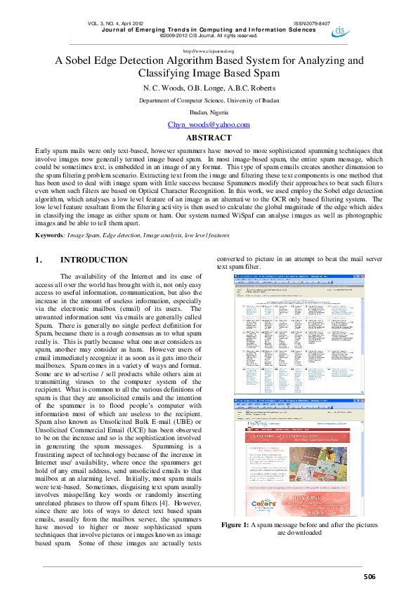 (PDF) A Sobel Edge Detection Algorithm Based System for Analyzing and ...