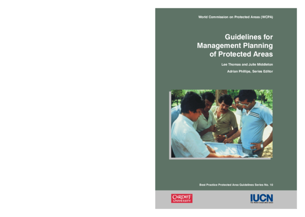 (PDF) Guidelines for protected area management categories
