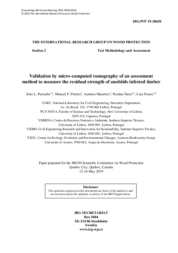 (PDF) Validation by micro-computed tomography of an assessment method ...