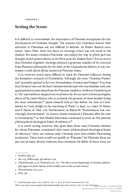 (PDF) Setting the Scene