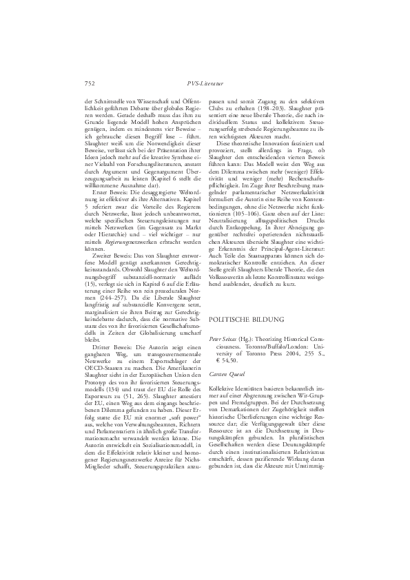 (PDF) Peter Seixas (Hg.): Theorizing historical consciousness