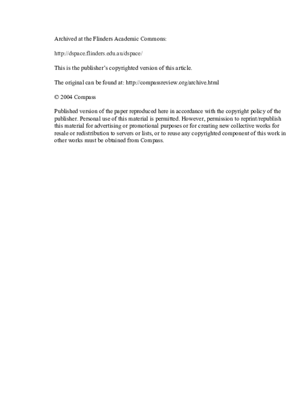 (PDF) On the rise again: neo-fundamentalism in Australian Catholicism ...