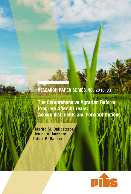 (PDF) The Comprehensive Agrarian Reform Program after 30 Years ...