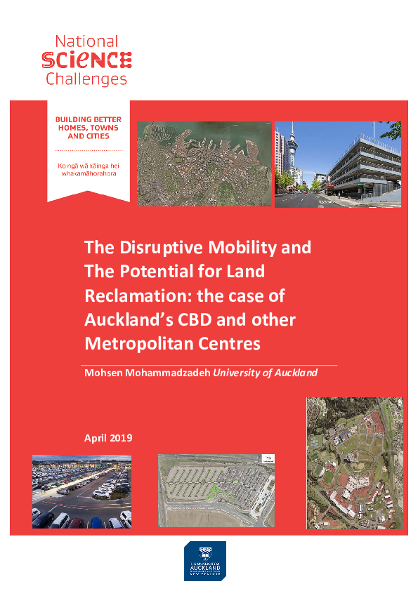 (PDF) Reclaiming Land in Auckland: Disruptive Mobility Impact