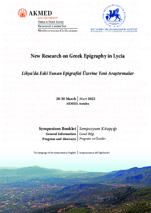(PDF) Notes on the Border Regions of Lycia: Oktapolis, Milyas and Mnarike