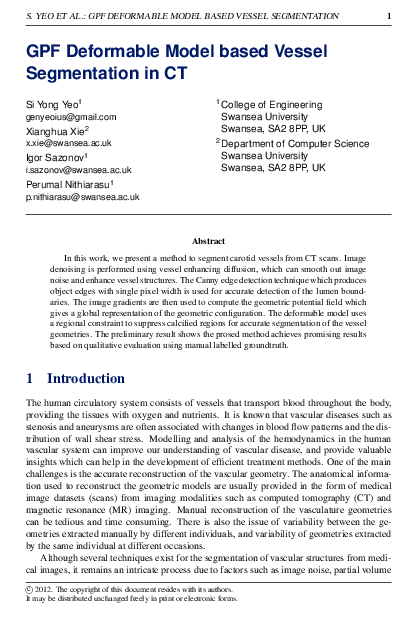 (PDF) S. YEO ET AL.: GPF DEFORMABLE MODEL BASED VESSEL SEGMENTATION 1 GPF Deformable Model based ...