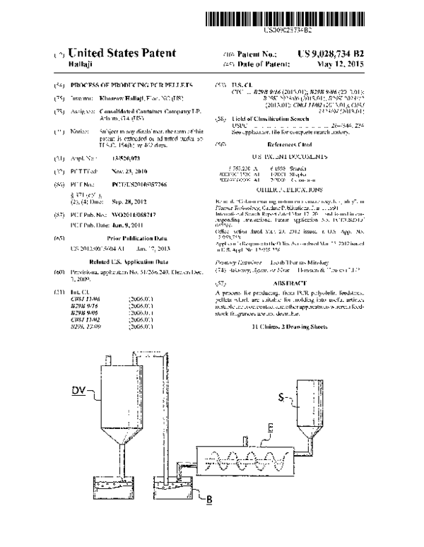 (PDF) Process of Producing PCR Pellets