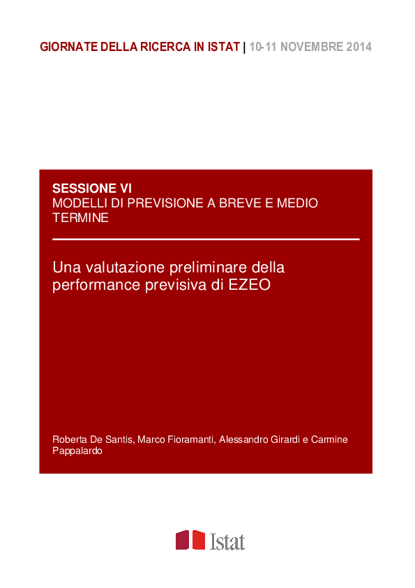 (PDF) The track record of the EZEO forecasts: a first assessment