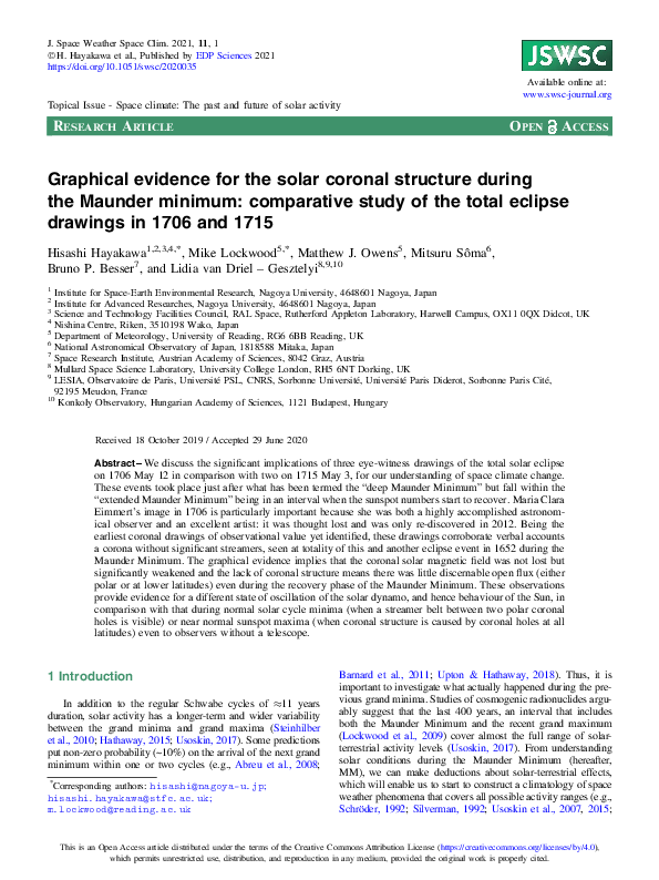 (PDF) Graphical evidence for the solar coronal structure during the ...