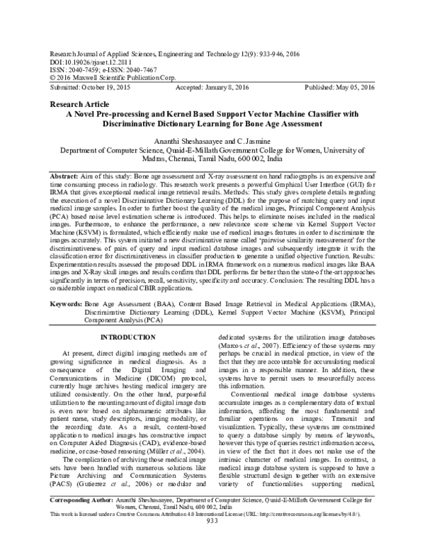 (PDF) A Novel Pre-processing and Kernel Based Support Vector Machine ...