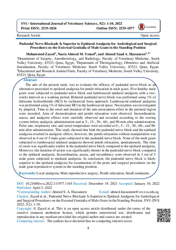(PDF) Pudendal Nerve Blockade Is Superior to Epidural Analgesia for ...