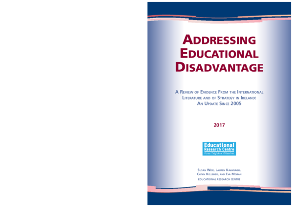 (PDF) Addressing educational disadvantage: Evidence from the ...