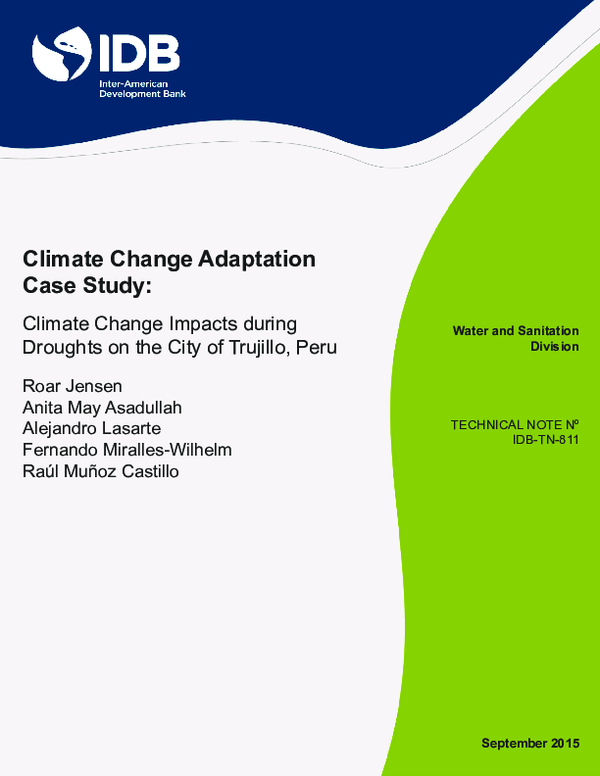 (PDF) Climate Change Adaptation Case Study: Climate Change Impacts ...