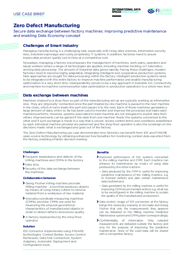 (PDF) Zero Defect Manufacturing