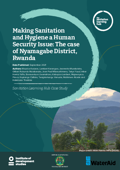 (PDF) Sanitation and Hygiene as Human Security in Rwanda