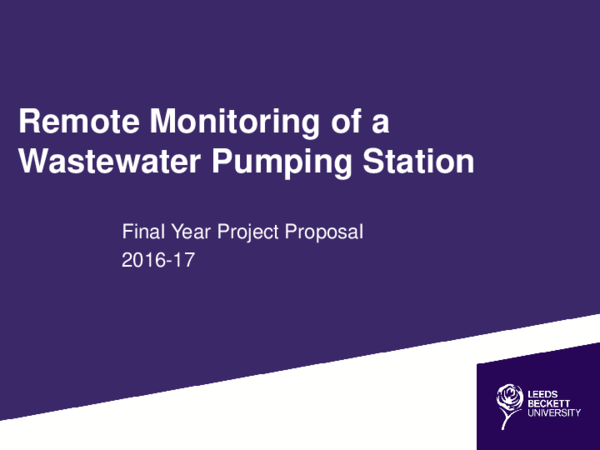 (PDF) Final Year MSc Project Proposal