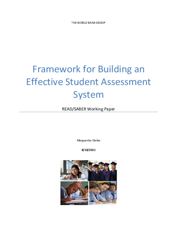 (PDF) Effective Student Assessment