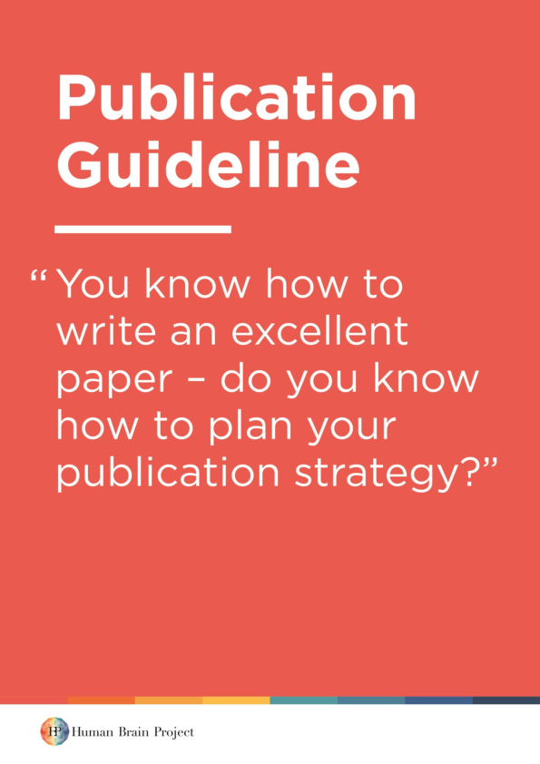 (PDF) Publication Guideline: "You know how to write an excellent paper ...