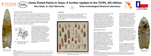 (PDF) Poster: CLOVIS FLUTED POINTS IN TEXAS: A FURTHER UPDATE TO THE ...