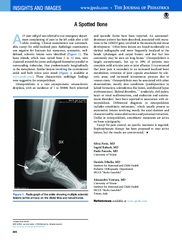 (PDF) A Spotted Bone