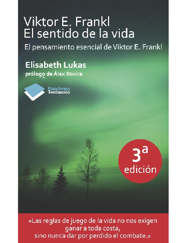 (PDF) Viktor E. Frankl El sentido de la vida