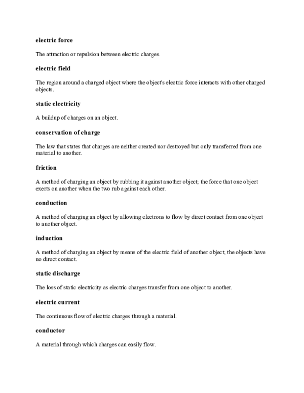(DOC) Electrical Terms Definition
