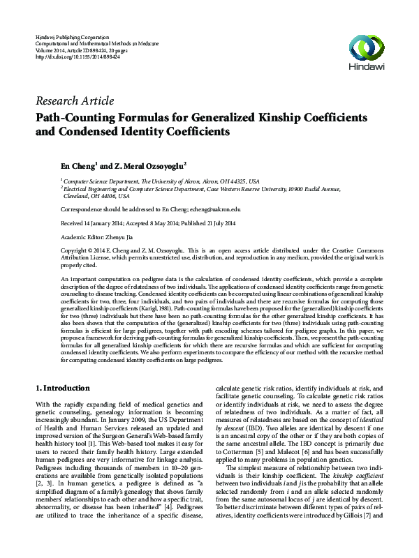 (PDF) Path-counting formulas for generalized kinship coefficients and ...