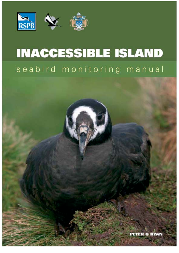 (PDF) Inaccessible Island seabird monitoring manual