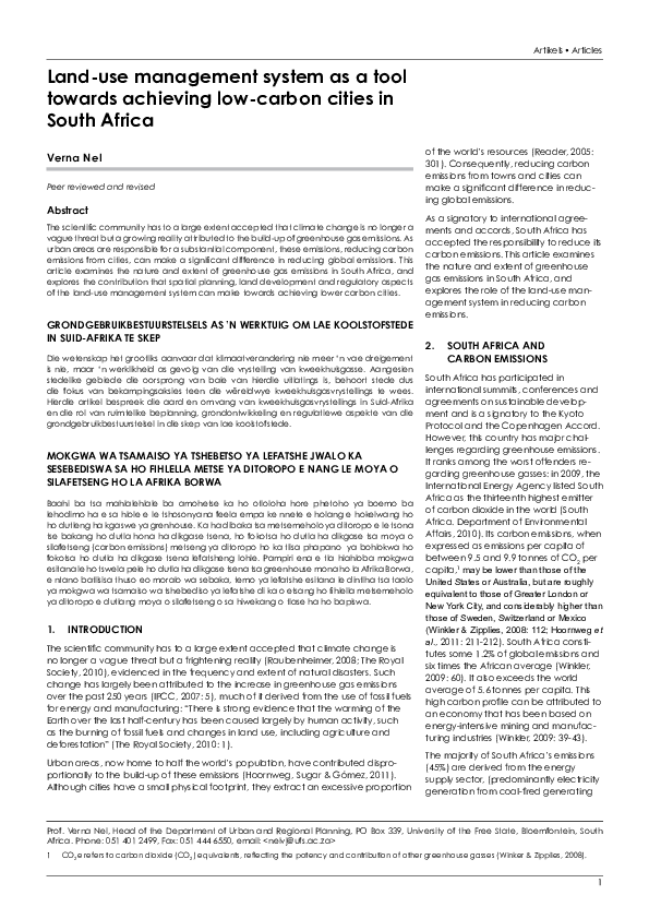 (PDF) Land-use management system as a tool towards achieving low-carbon ...