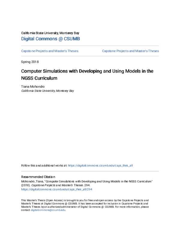 (PDF) Computer Simulations with Developing and Using Models in the NGSS ...