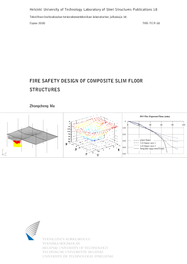 (PDF) Fire safety design of composite slim floor structures