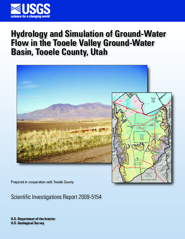 (PDF) Hydrology and simulation of ground-water flow in the Tooele ...