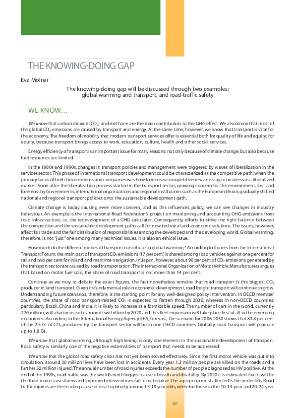 (PDF) The Knowing Doing Gap