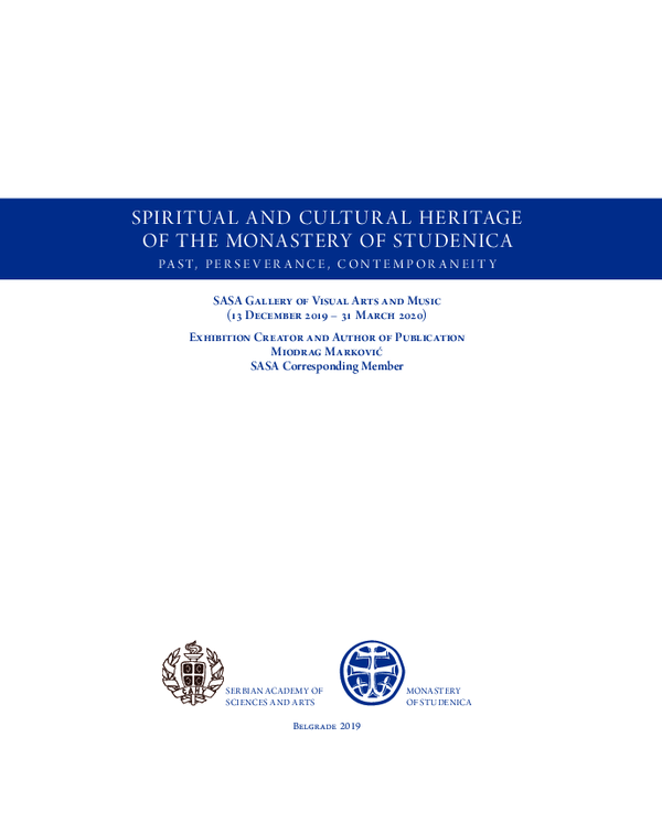(PDF) Patriarch Arsenije’s Pall for the Coffin-Reliquary of Stefan the ...