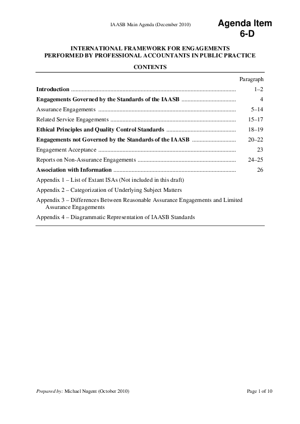 (PDF) International Framework