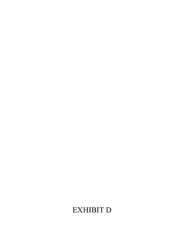 (PDF) EXHIBIT D IN SUPPORT OF MOTION TO RECUSE JUDGE STONG
