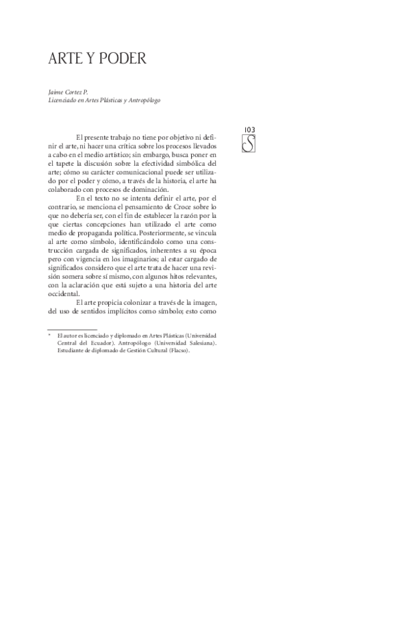 (PDF) Arte y poder | Jaime Cortez - Academia.edu
