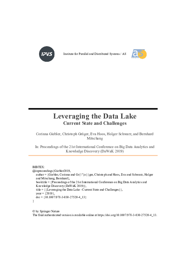 (PDF) Current State and Challenges