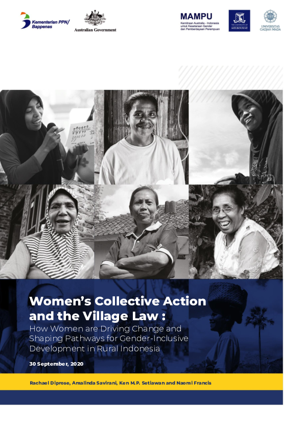 (PDF) Women’s Collective Action and the Village Law: How Women are ...