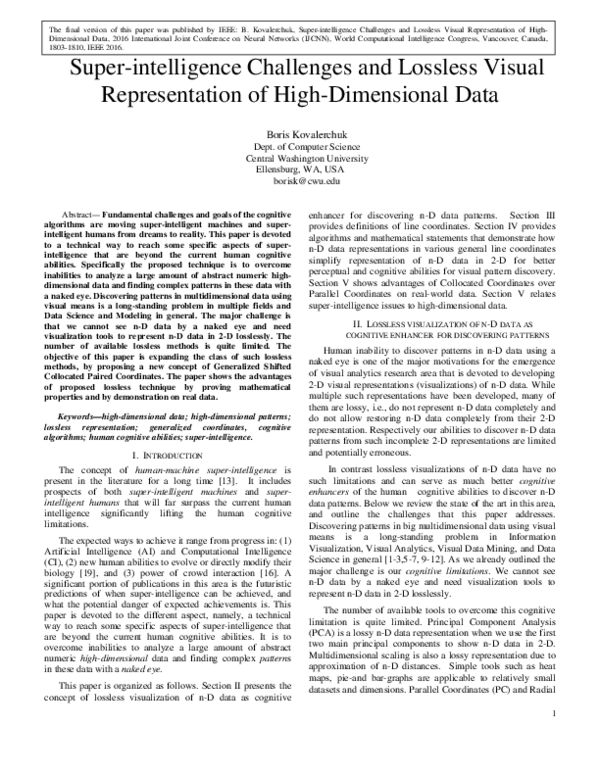 (PDF) Super-intelligence challenges and lossless visual representation ...
