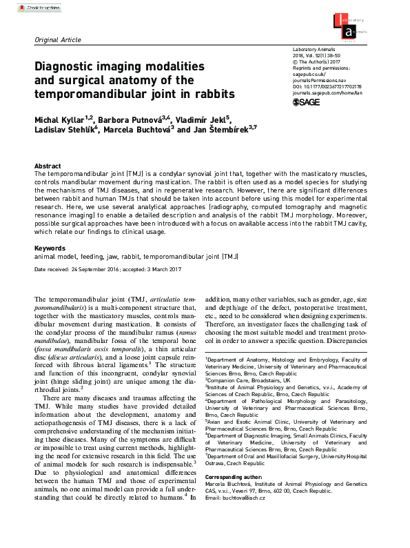 (PDF) Diagnostic imaging modalities and surgical anatomy of the ...