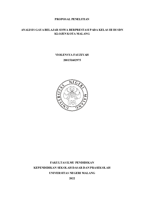 (DOC) PROPOSAL PENELITIAN