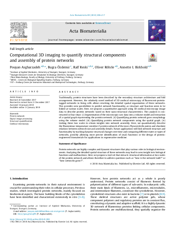 (PDF) Computational 3D imaging to quantify structural components and ...