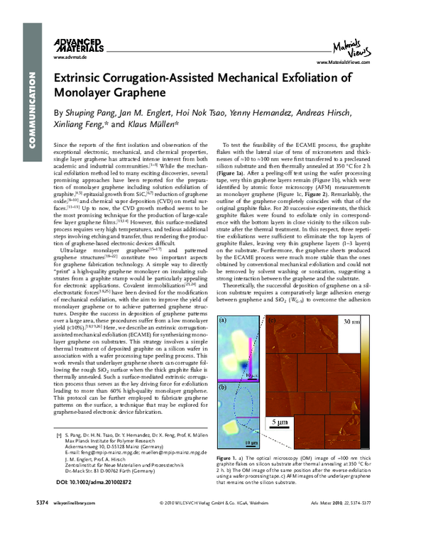 (PDF) Extrinsic Corrugation-Assisted Mechanical Exfoliation of ...
