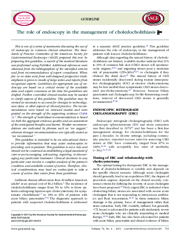 (PDF) Appropriate use of GI endoscopy