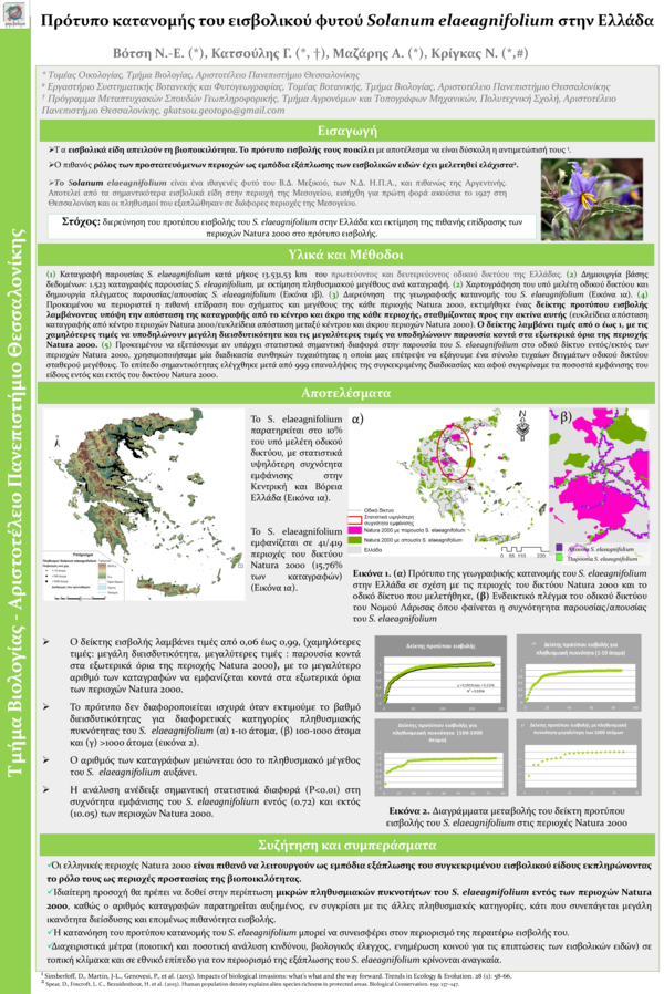 (PDF) Distribution pattern of the invasive plant Solanum elaeagnifolium ... (PDF) Distribution pattern of the invasive plant Solanum elaeagnifolium ...