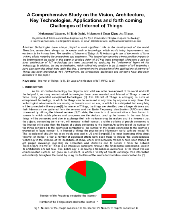 (PDF) A Comprehensive Study on the Vision, Architecture, Key Technologies, Applications and ...