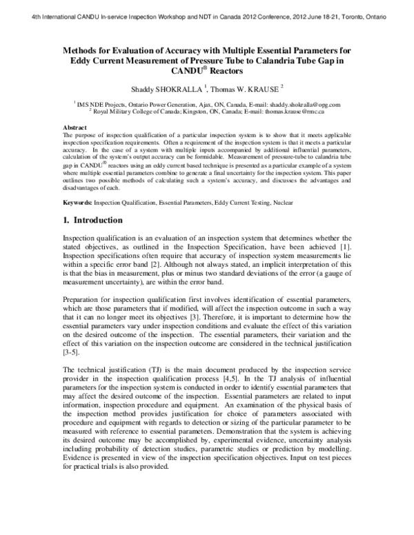 (PDF) Methods for Evaluation of Accuracy with Multiple Essential ...